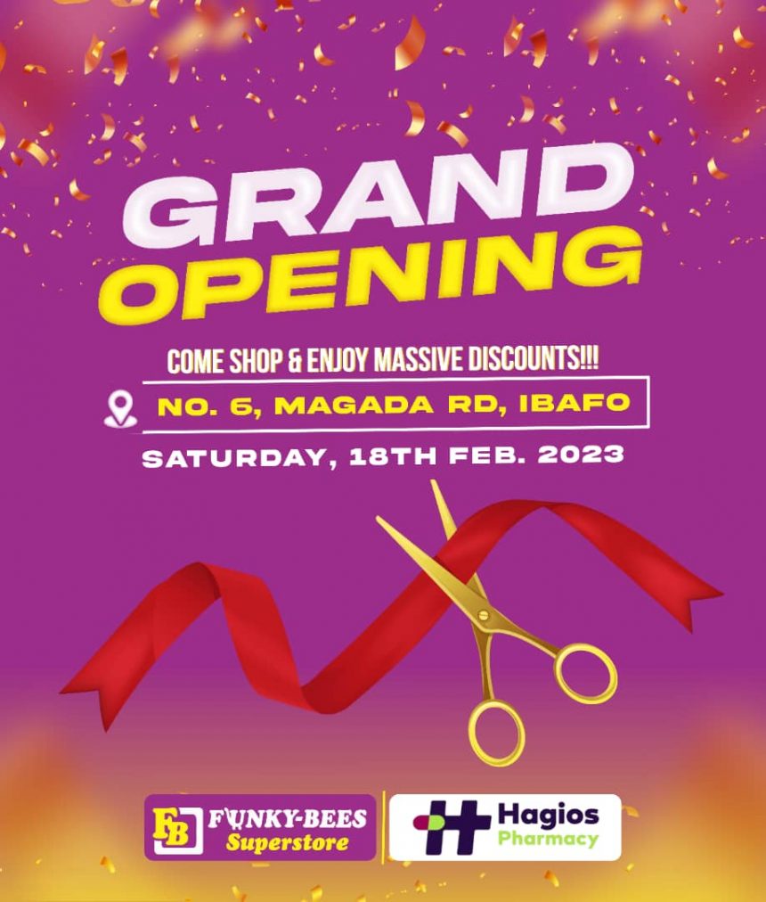 Funky-Bees Super Stores opens new branch at Ibafo - NigeriaNewsNote